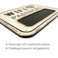 Excello Global Products WiFi Password Sign made from Distressed ...