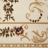 Home Dynamix Optimum Apollo Traditional Floral Scroll Area Rug, Ivory ...