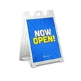 GotPrint Now Open A Frame Sign | 24" x 36" Inch Folding Sandwich Board ...