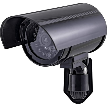 GE Decoy Security Bullet Camera with Flashing Red Light, Blinking LED ...