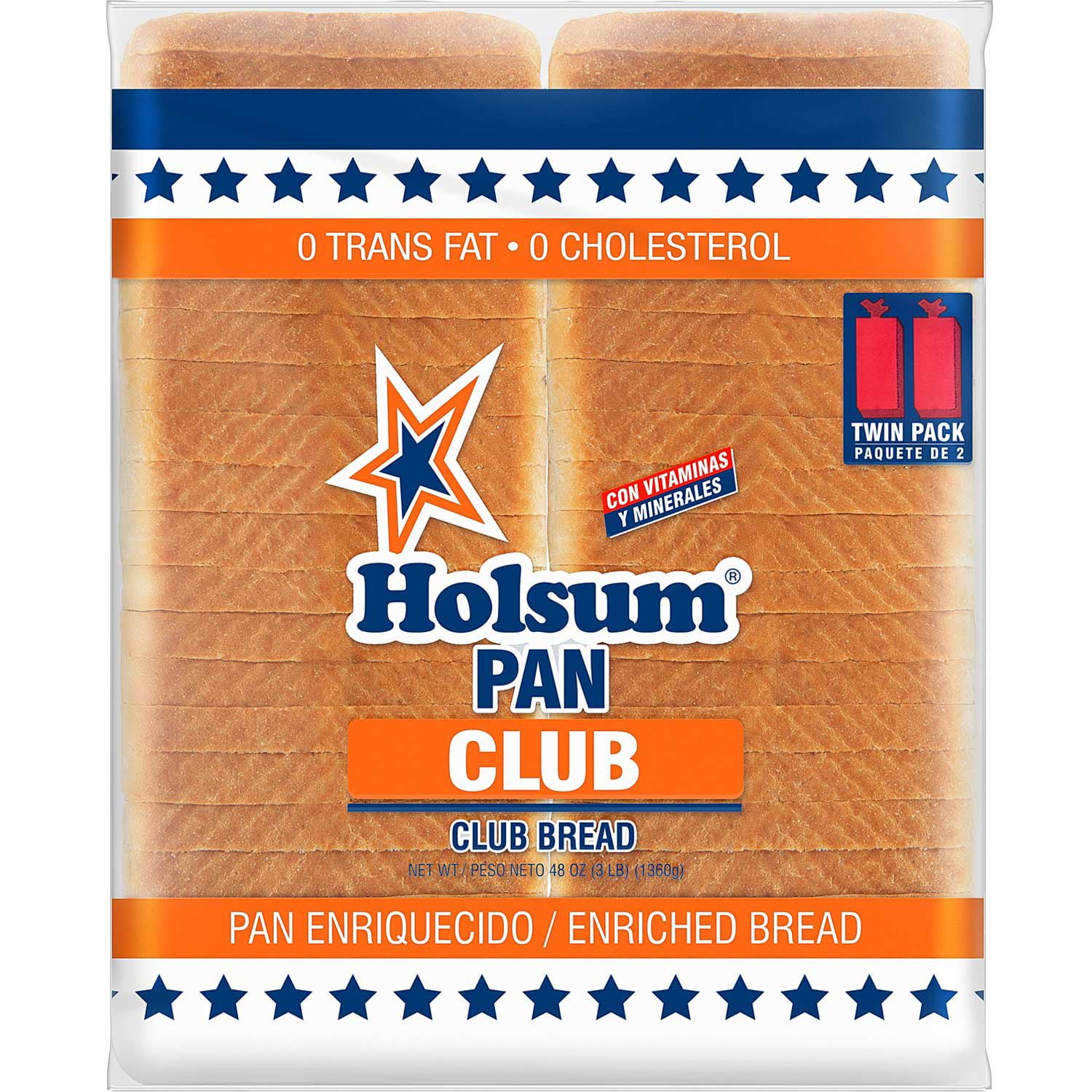 Holsum Club White Bread 24 oz., 2 pk. - Samsclub.com