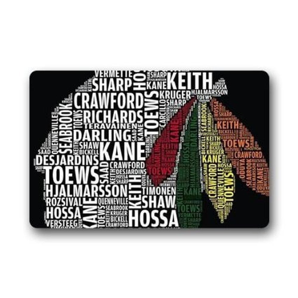 Click here for Qifeiha Chicago Blackhawks Doormat Outdoor Indoor... prices