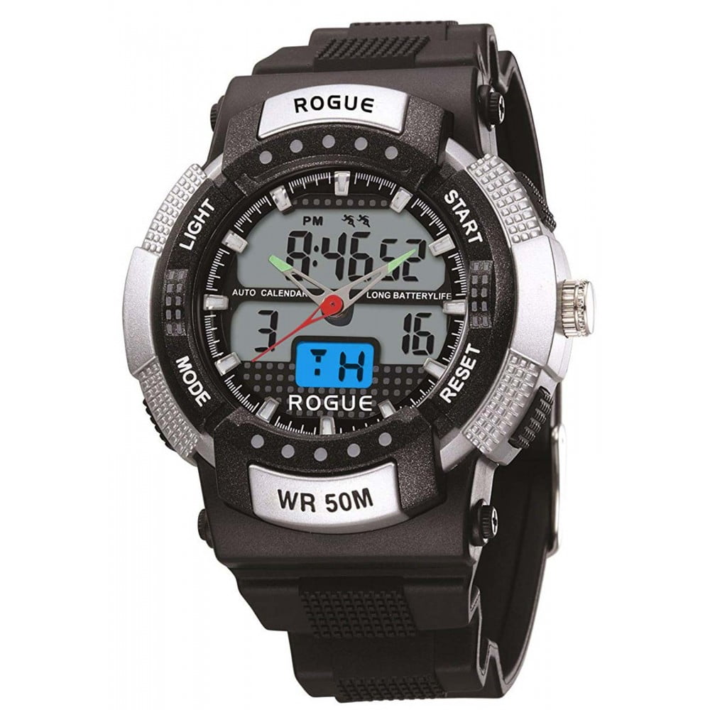 Rogue RG10361SL Men's Sport Chronograph Analog Digital Watch - Walmart.com