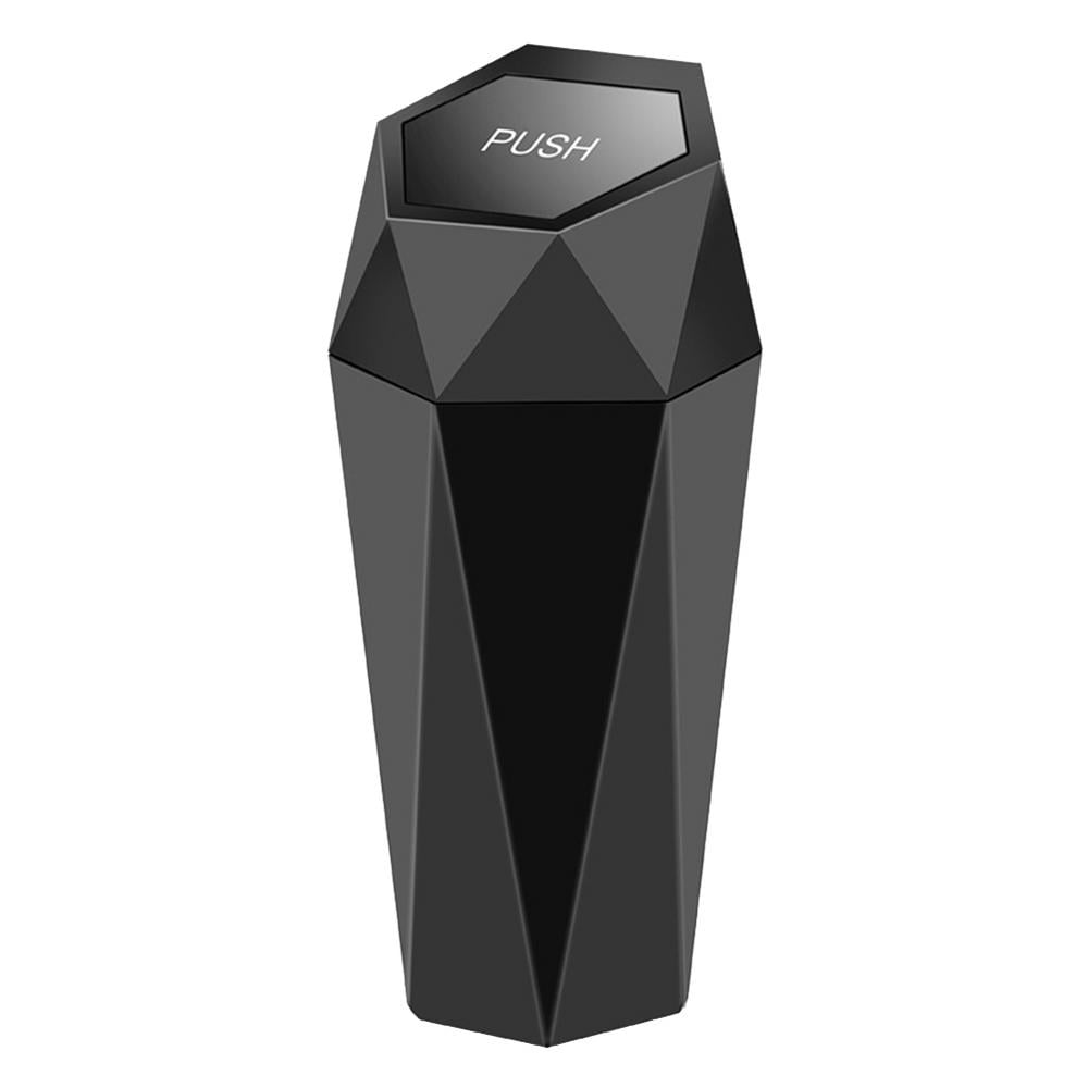Car Trash Can Portable Car Dustbin with Lid Leak-proof Auto Trash Bin ...
