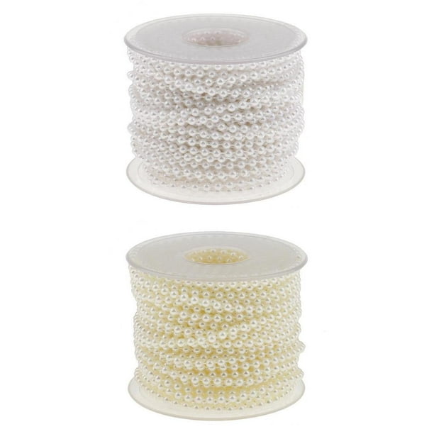 40 Meter Assorted Pearl Beads Strings Roll for Party Garland - Walmart.ca