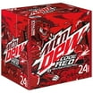 Mountain Dew Code Red, Cherry Flavored Soda Pop, 12 fl oz, 12 Pack Cans ...