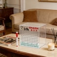 10K/20K Smash Box Money Saving Challenge,Clear Acrylic Piggy Banks ...