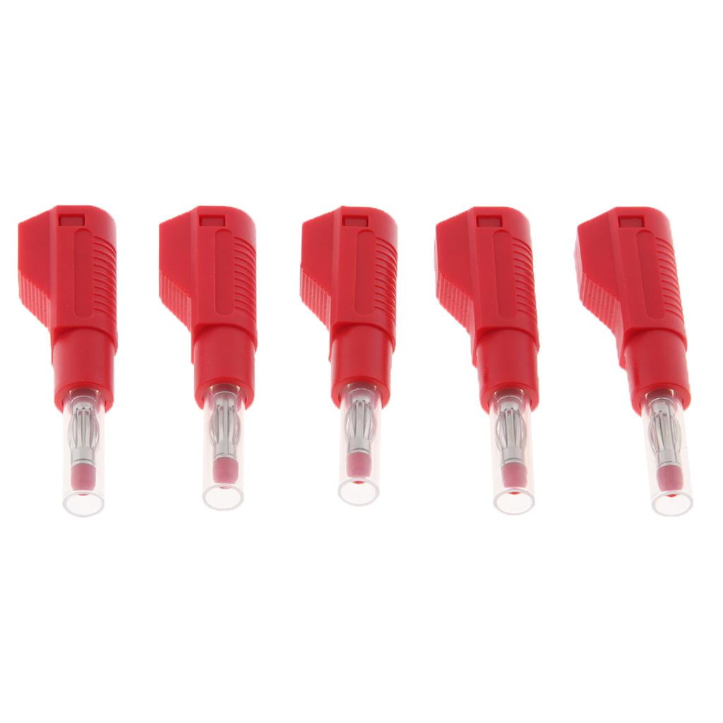 5-part 4mm Banana Plug Socket for Measuring Instruments Measuring ...