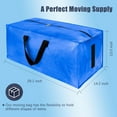 8 Large Moving Bags with Zippers & Carrying Handles - Water-Resistant ...