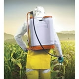 Jacto CD400 4 Gallon Lightweight Durable Hard Plastic Chemical Backpack ...