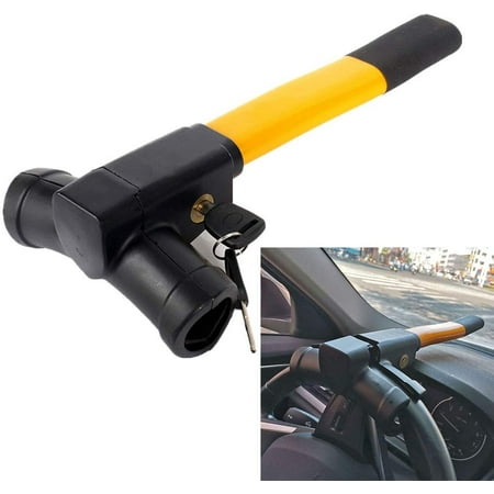 SHTUUYINGG Anti-theft Rod Car Steering Wheel Lock Universal Retractable ...