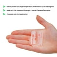 Canopus Ez Pass Mounting Strips With Dual Lock 4 Sticky Peel And Stick Strips 2 Sets