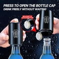2 count Automatic Bottle Opener Drafts Top Can Opener, Stainless Steel ...