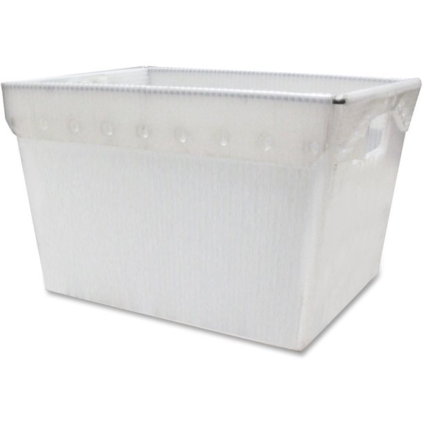 Mayline, MLN90225, Mail Totes, 3 / Carton, White - Walmart.com ...