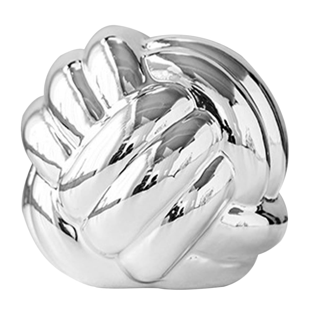 Click here for Operageca Small Silver Knot Decor - Ceramic Chain... prices