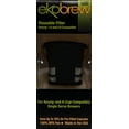 Ekobrew 2.0 K Cup Reusable Coffee Filter, Black Reusable Filter ...