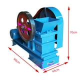 Techtongda 150*100 Jaw Crusher Glass Crusher Electric Rock Crush ...