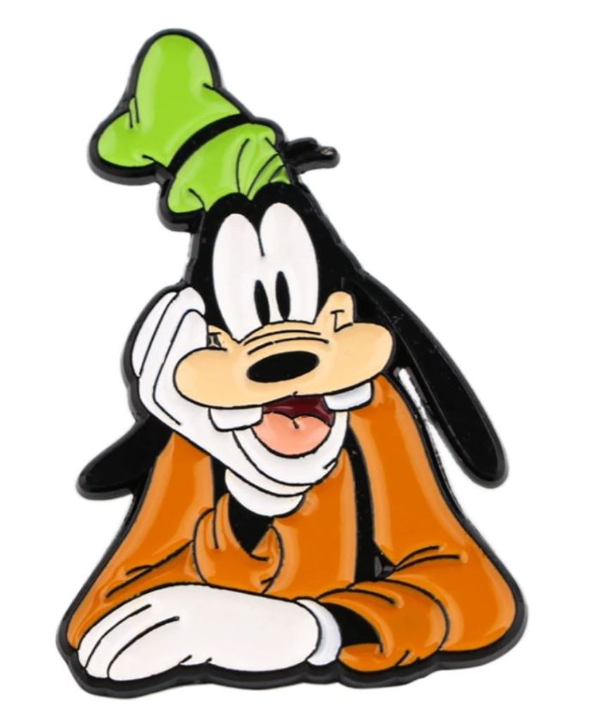 Goofy Cartoon Character 1.5 Inches Tall Enamel Metal Pin - Walmart.com