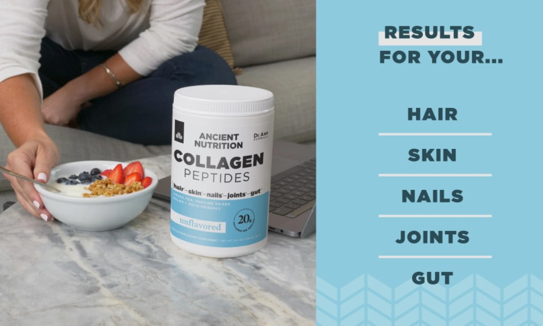 Buy Ancient Nutrition Collagen Peptides Unflavored, 25.4 oz Online at ... Buy Ancient Nutrition Collagen Peptides Unflavored, 25.4 oz Online at ...