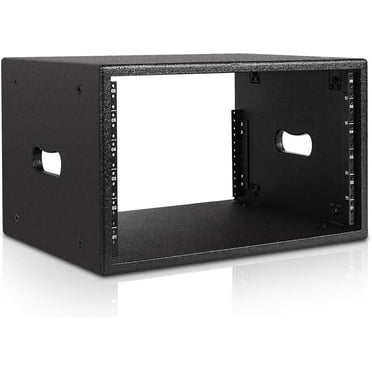 Sound Town DIY 6U Solid Bamboo Studio Equipment Rack - 14.2" Depth ...