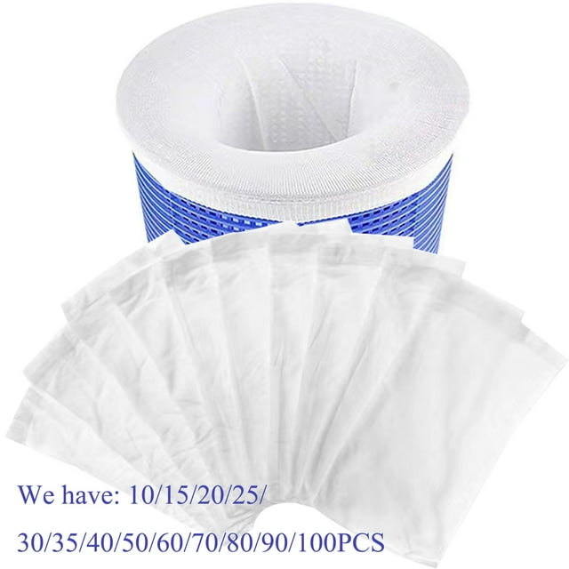 Swimming Pool Separator Socks, Ultra-thin Mesh Filter Socks Net ...