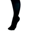 Medline Curad 8-15mmHg Knee High Compression Sock Black Medium Regular ...