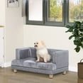 PawHut Luxury Fancy Dog Bed for Small Dogs with Thick Foam, Small Dog ...