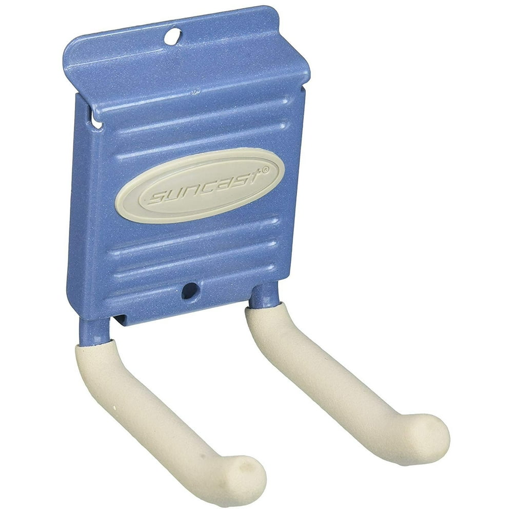 Suncast MH4D Metal 4 Inch Double Hook, Blue - Walmart.com - Walmart.com