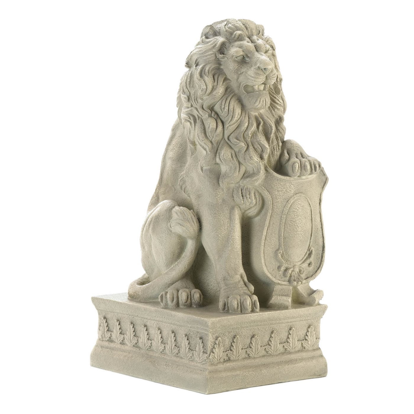 IVORY LION STATUE - Walmart.com