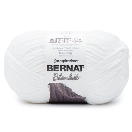 Click here for Bernat Blanket #6 Super Bulky Polyester Yarn  Whit... prices