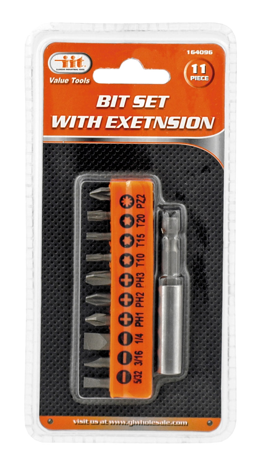 11 - pc. Bit Set with Extension - Walmart.com
