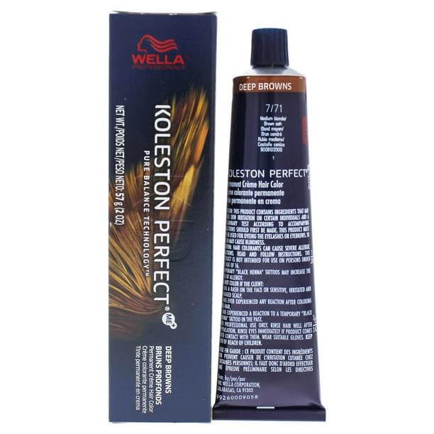 Koleston Perfect Permanent Creme Hair Color - 7 71 Medium Blonde-Brown ...