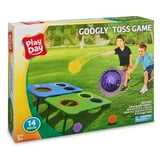 Play Day Googly Toss Game, Plastic, 8 Pieces = 2 Target Boards and 6 ...
