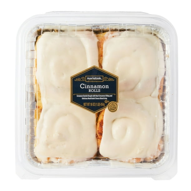 Marketside Cinnamon Rolls, 16 oz, 4 Count - Walmart.com