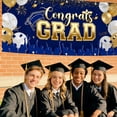 Large Graduation Banner 2026 188x82 Inch Congrats Grad Backdrop Class ...