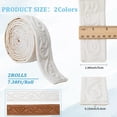2Pcs 2 Styles Self-Adhesive XPE Grain Contact Paper Wall Stickers for ...