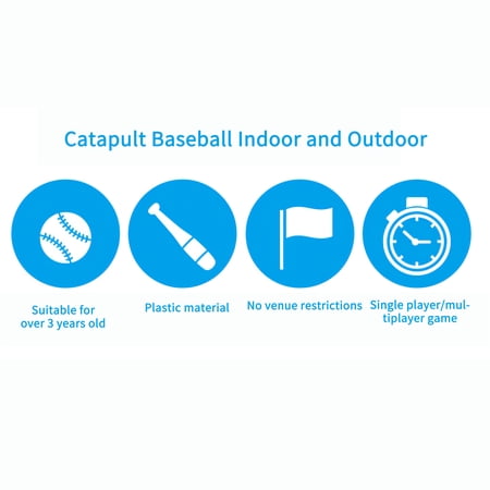 Baseball Pitching Machine Plastic Baseball Tennis Training Toy Ball ...