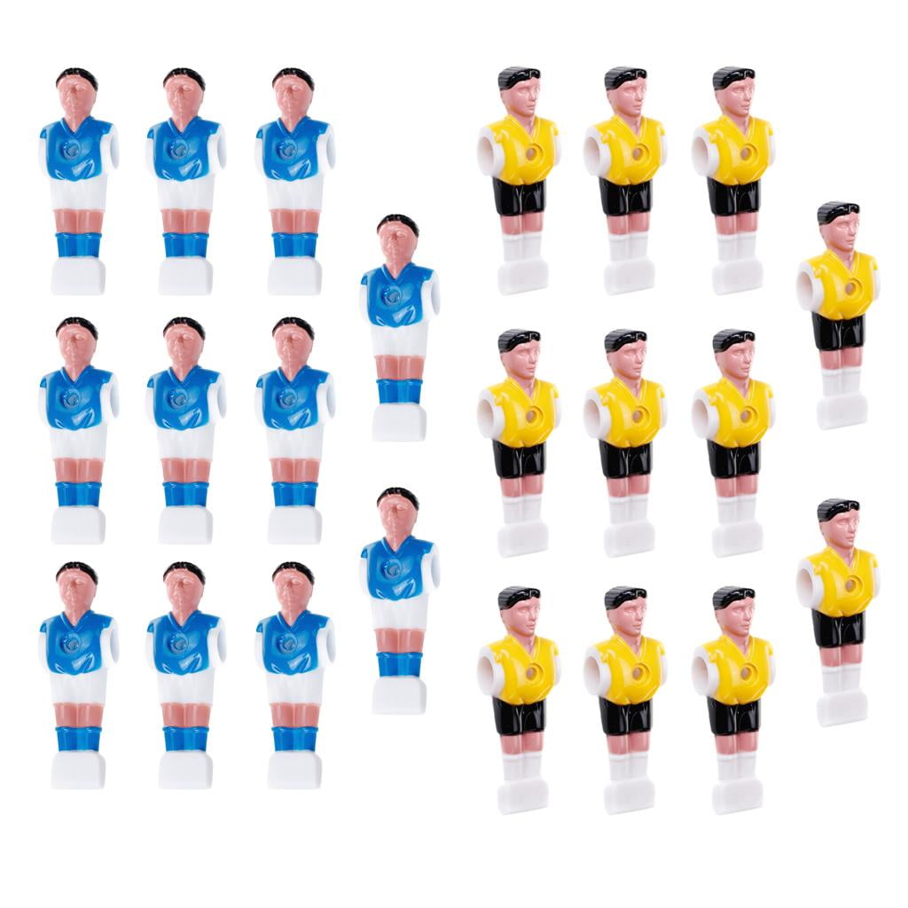 Pack of 22 Foosball Men Players - Professional & Compact Standard 5/8 ...
