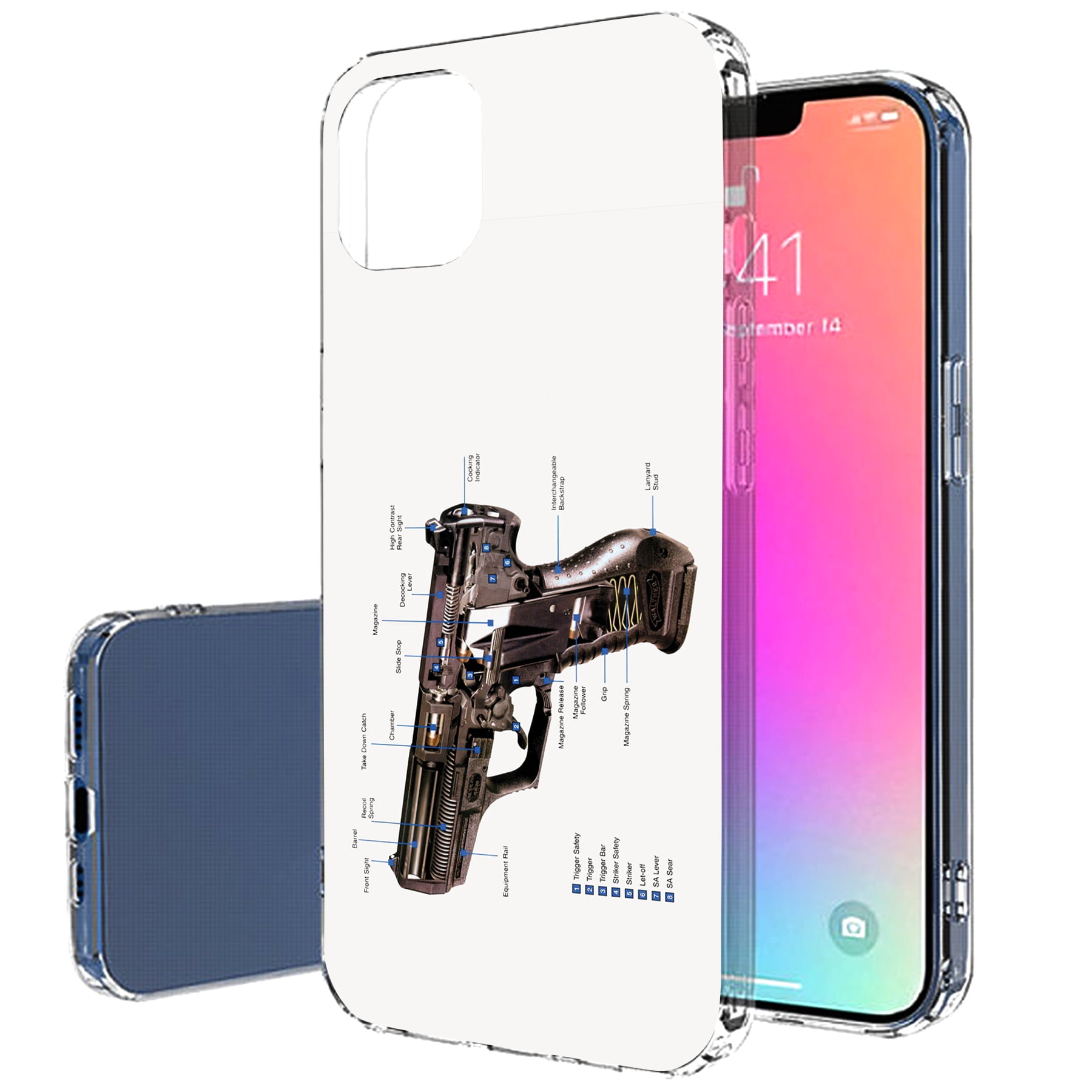 Iphone 6 Case Machine Gun