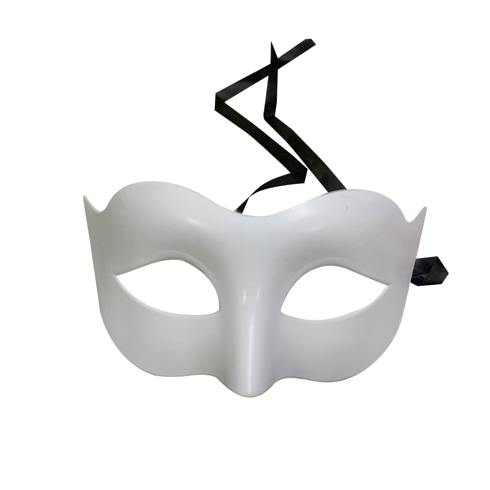 Máscaras de mascarada Cool Men Adult Kids Fighter Half Face Mask para ...