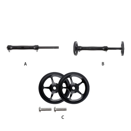 Easy Wheels Aluminum Alloy Moisture-proof Dual Rollers CNC Processing ...