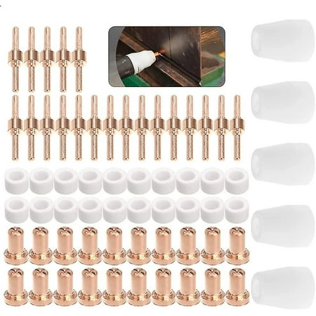 Plasma Accessories, Nozzle Electrode Kit, 65 Pieces Plasma Accessories ...