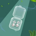 50Packs Small Clear Plastic Storage Containers,Mixed Empty Mini, Case ...