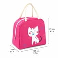 Cartoon Oxford Cloth Lunch Tote Bag with Panda Print Handheld Insulated ...