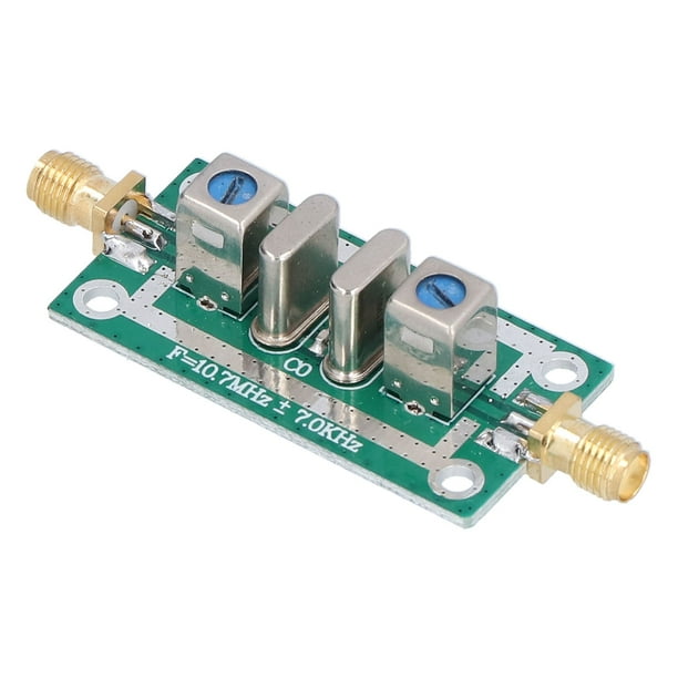 10.7MHz ±7KHz 10.7M Crystal RF Bandpass Filter Narrowband Filter for ...