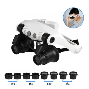 4pcs Watch Repair Magnifier Loupe With Clip-On Design Ideal For ...