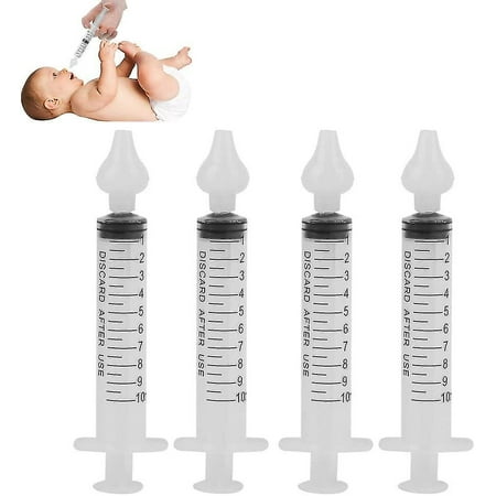 4pcs Professional Baby Syringe Portable Baby Nose Rinse Device Neti Pot ...