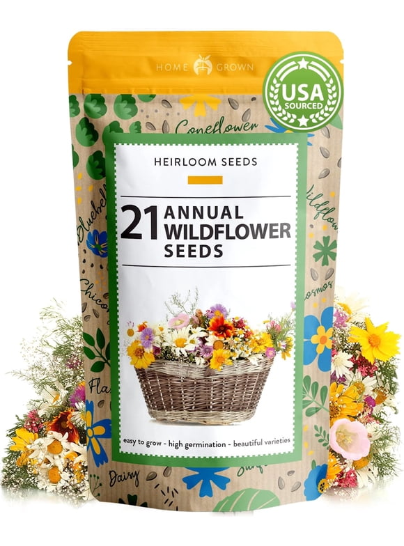 Wildflower Mix Flower Seeds in Seed Gardening - Walmart.com