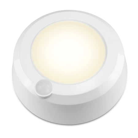 Motion Sensor Shower Light Battery Operated, Warm White Wireless ...