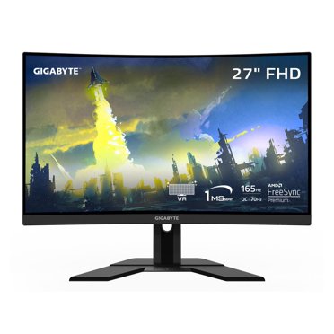 "GIGABYTE GS34WQC 34"" Curved Gaming Monitor, WQHD, 120Hz/OC 135Hz, 1ms ...